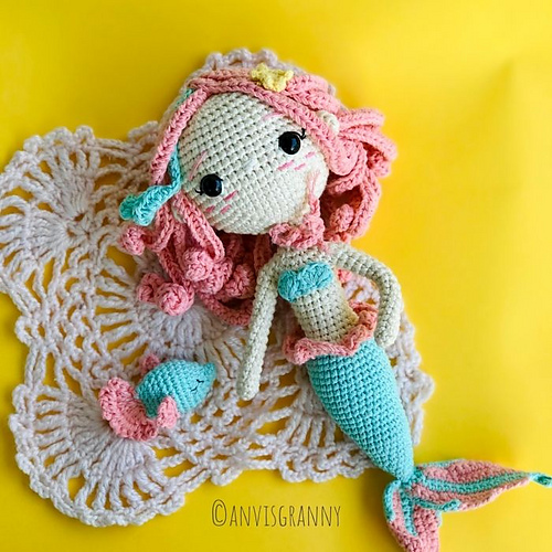 Ravelry: Pisces Mermaid Princess pattern by Joy PhamSontakke