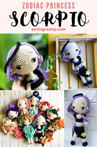 Ravelry: Scorpio Princess Doll pattern by Joy PhamSontakke