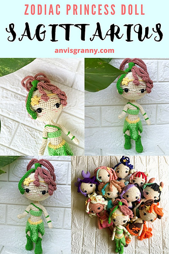 Ravelry: Sagittarius Doll pattern by Joy PhamSontakke