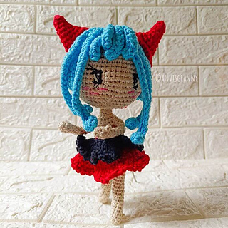 Ravelry: Devil girl doll pattern by Joy PhamSontakke