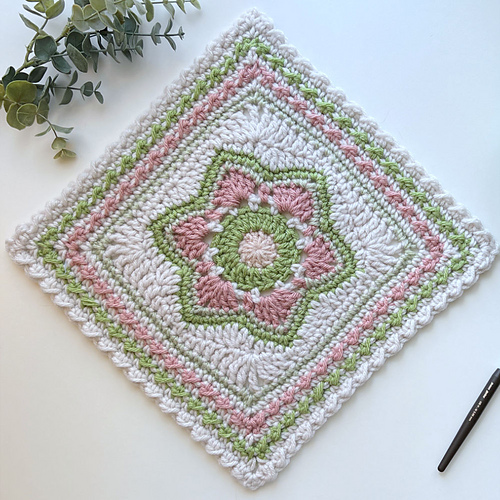 Ravelry: Sage Square pattern by Jane Snedden Peever
