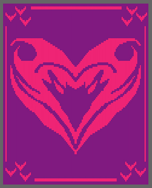 Ravelry: Unique Heart Graph pattern by Julie Bradford