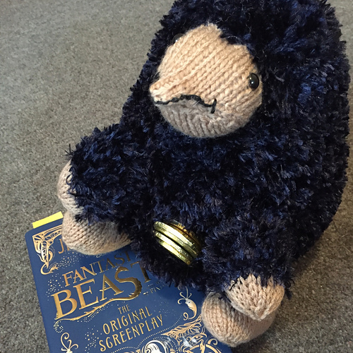 Ravelry: Niffler from Fantastic Beasts pattern by The Knit Guru