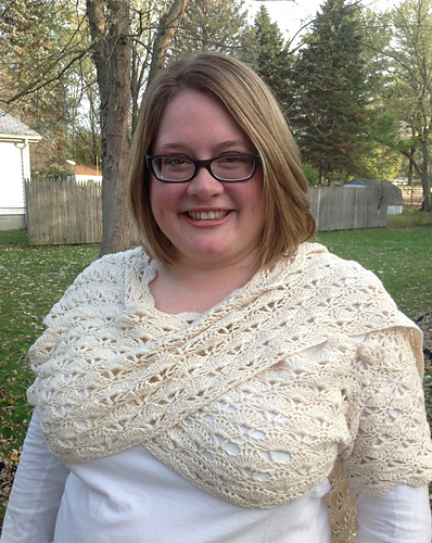 Ravelry: Wrap Front Shrug pattern by Shannon Mullett-Bowlsby