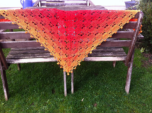 Ravelry: Butterfly Stitch Prayer Shawl pattern by njSharon AND DebiAdams