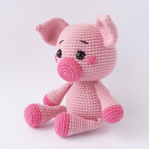 Ravelry: Oinker the Pig pattern by Yuliia Matiienko
