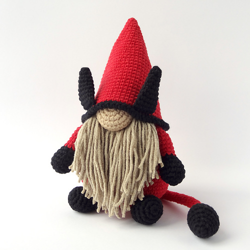 Ravelry: Devil Gnome pattern by Yuliia Matiienko