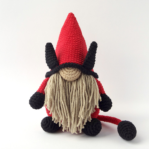 Ravelry: Devil Gnome pattern by Yuliia Matiienko