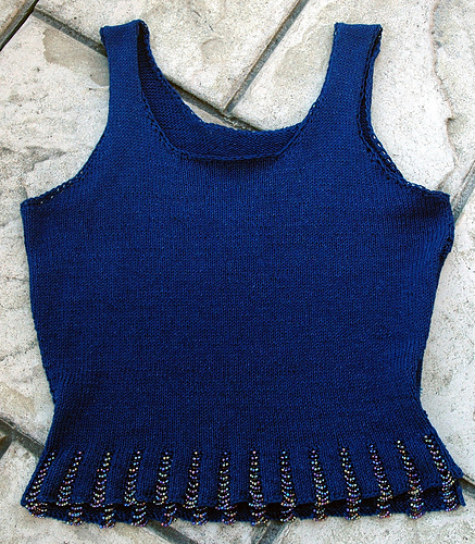 Ravelry: Denim Tank Top pattern by Jane Davis