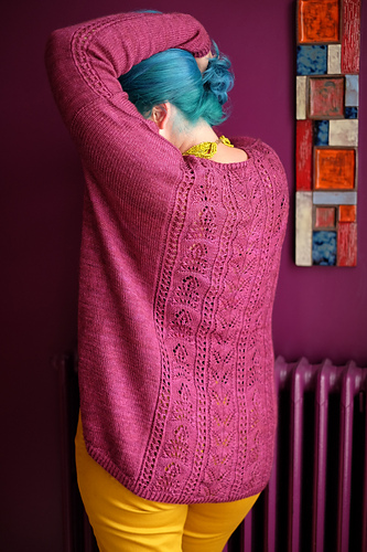 Ravelry: Filigree Sweater pattern by Julie Knits in Paris