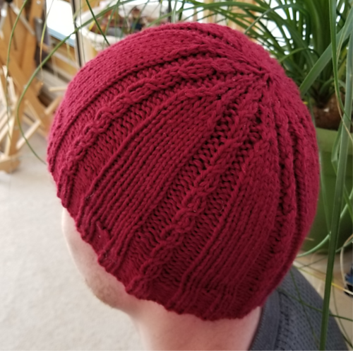 Ravelry: Easy Cable Hat pattern by Jennifer Runyan