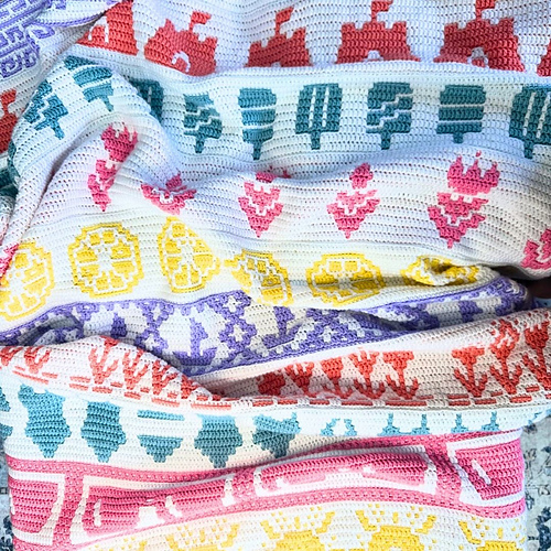Ravelry: Great Summer Mosaic Crochet-Along pattern by Erin Toews