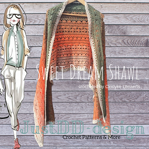 Ravelry: Sweet Dream Shawl pattern by Doris Desiree van der Waals