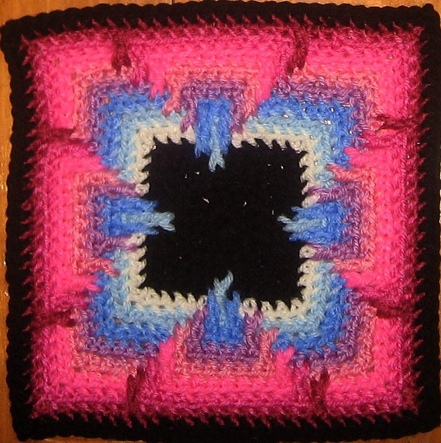 Ravelry: Justdunny's Apaches Tears inspired Afghan square