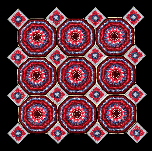 Ravelry: Justdunny's Octogon tile with square fill