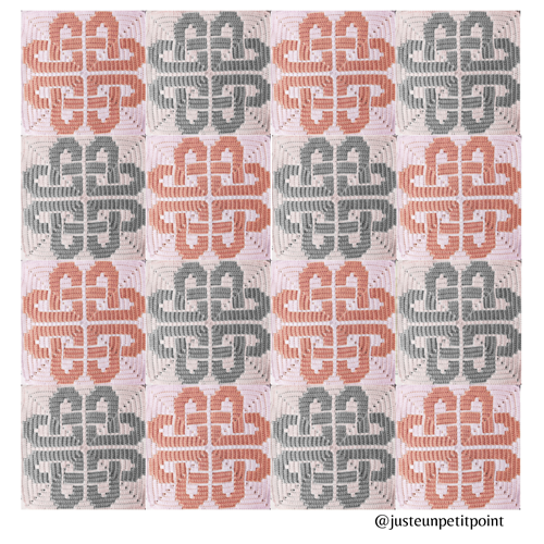 Ravelry: Four Heart Knot pattern by Gaëlle Urbanet