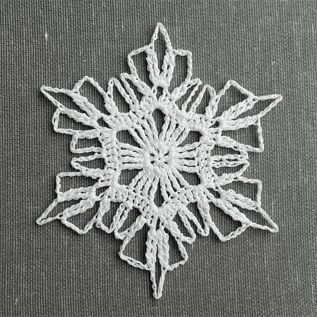 Ravelry: Chocolate Pudding Snowflake pattern by Jessica Wifall