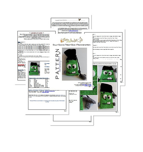 Ravelry: Silly Sacks Frankenstein pattern by K4TT