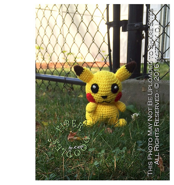 Ravelry: Pokemon Pikachu pattern by K4TT