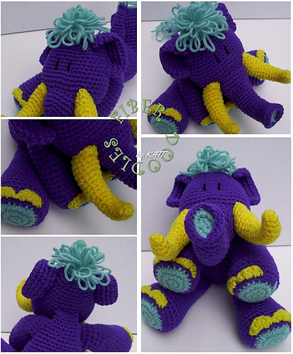 Ravelry: KISS Seris Woolly Mammoth pattern by K4TT