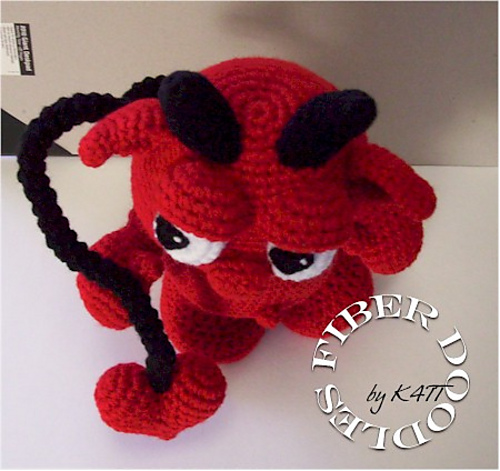 Ravelry: Lu the Valentine Devil pattern by K4TT