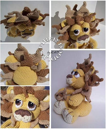 Ravelry: Maximus the Lion pattern by K4TT