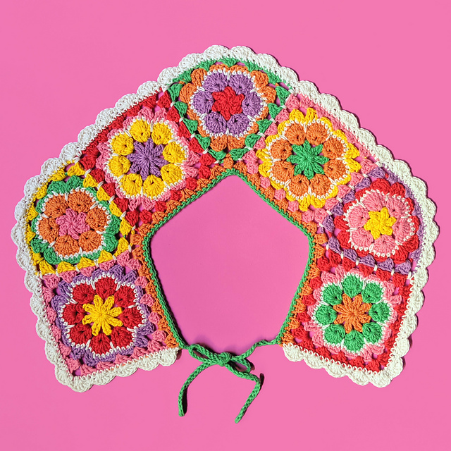 Ravelry: Pop Patch Collar pattern by Katie Jones Knit