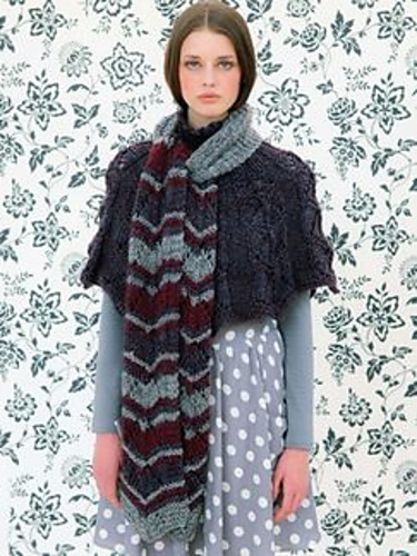 Ravelry: Clove Chevron Scarf pattern by Louisa Harding