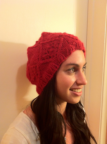 Ravelry: Big Red Beret pattern by Kirsten Joel