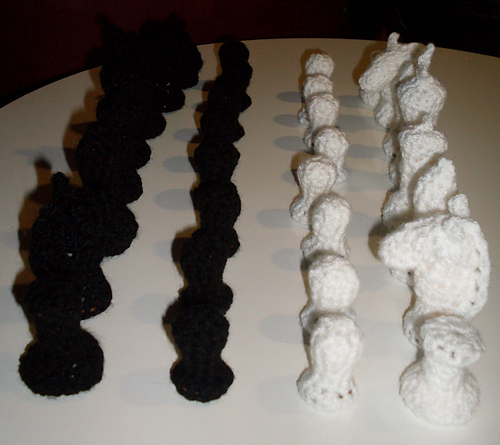 Ravelry: Crochet Chess Pieces pattern by Katie McGittigan