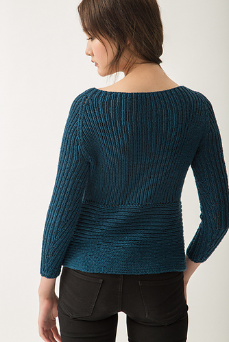 Ravelry: Ribbed Raglan Sweater pattern by Sol Le Roux