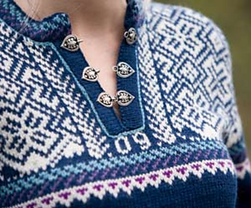 Ravelry: Norwegian Lusekofte Kit pattern by Kerin Dimeler-Laurence