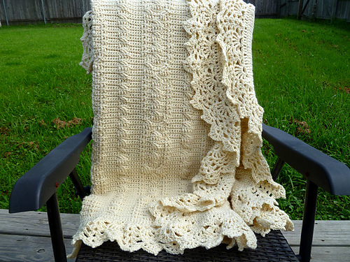 Ravelry: Celtic Knot Crochet Afghan pattern by Brenda Bourg