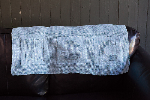 Ravelry: ABC Baby Blanket pattern by Jenny Williams