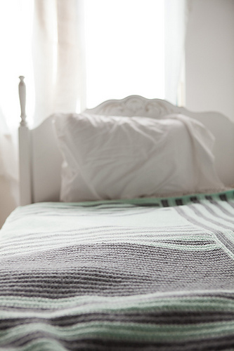 Ravelry: Sideways Throw pattern by Rose Langlitz