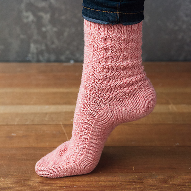 Ravelry: Gingham Socks pattern by Knit Picks Design Team