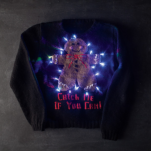 Ravelry: Gingerbread Man Sweater pattern by Kim Cameron