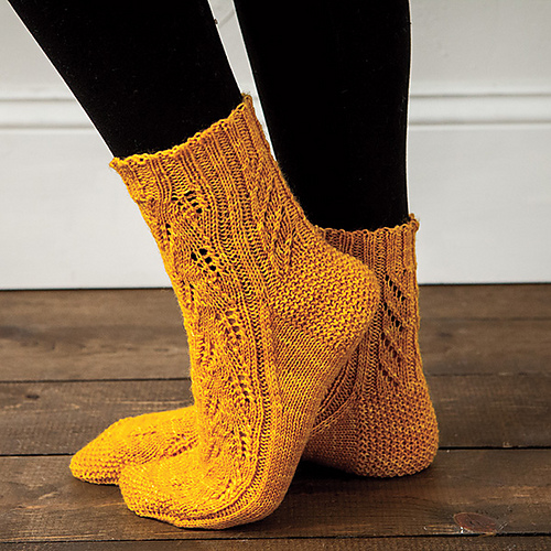 Ravelry: A Dream That Was Rome Socks pattern by Deborah Breland