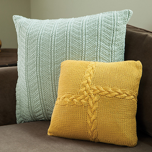 Ravelry: Braided Pinwheel Pillow pattern by Margaret Holzmann