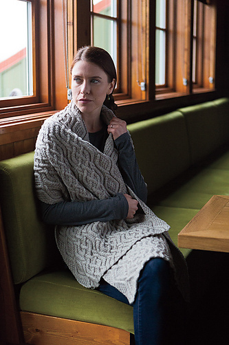 Ravelry: Lundy Wrap pattern by Claire Slade