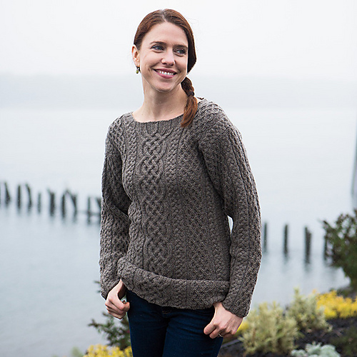 Ravelry: Plaiter Sweater pattern by Claire Slade