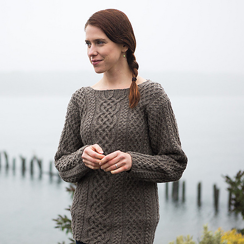Ravelry: Plaiter Sweater pattern by Claire Slade
