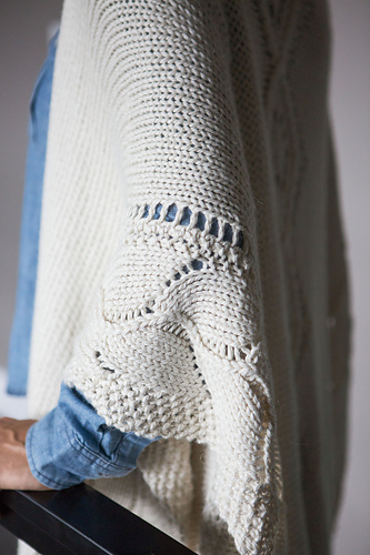 Ravelry: Vineyard Ruana pattern by Megan Dial
