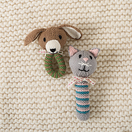 Ravelry: Puppy & Kitten Toys pattern by Sherrie Kibler