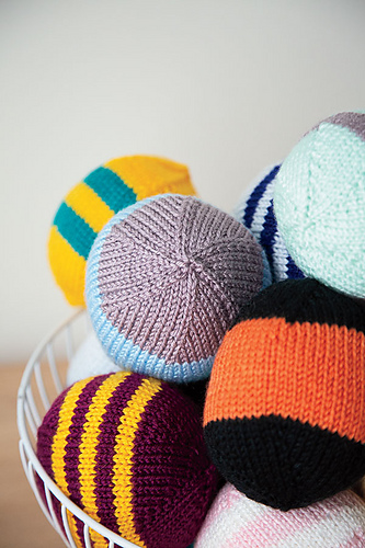Ravelry: Stripy Spheres pattern by Emily Kintigh
