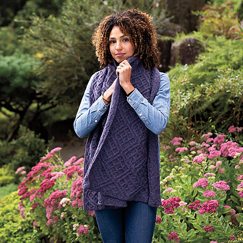 Ravelry: Kells Wrap pattern by Allison Griffith