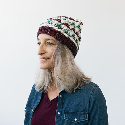 Ravelry: Tiny Triangles Hat pattern by Tetiana Otruta