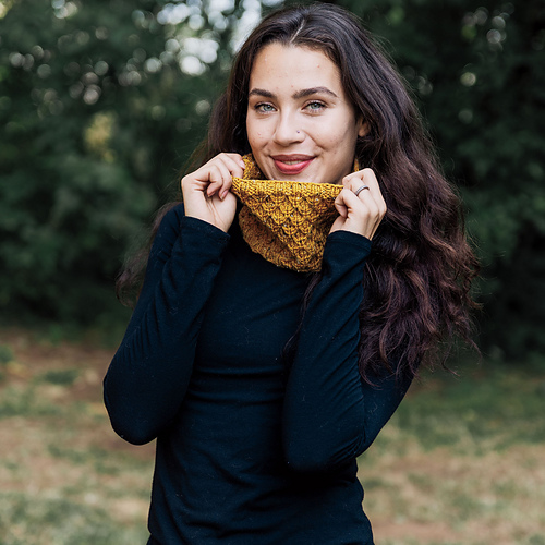 Ravelry: Pass The Honey Cowl pattern by Joy Friedman
