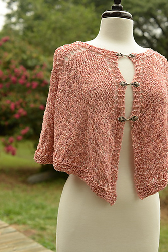 Ravelry: Comfy Cape pattern by Katherine Vaughan