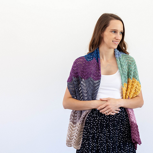 Ravelry: Juniper Wrap pattern by Katy Petersen